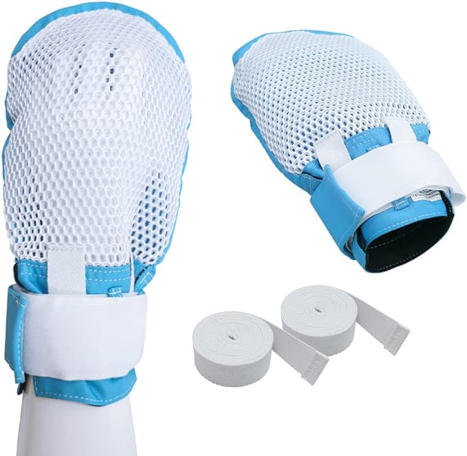 Zipper Opening Restraint Hand Mitts (1 Pair) – WeCare
